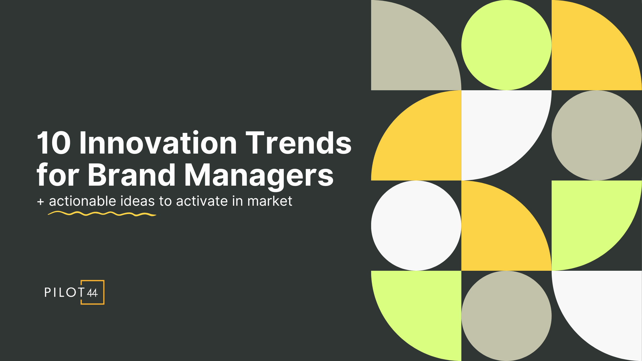 10 Innovation Trends for Brand Managers + Activation Ideas | May 2023